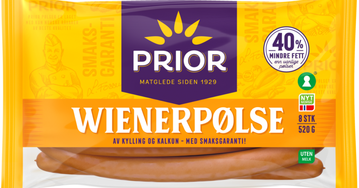 Prior | Wienerpølse Kylling/Kalkun 520 g En