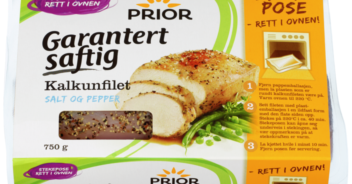 Prior | Kalk.Fil Salt&Pepper 750g Stekefilm Enh