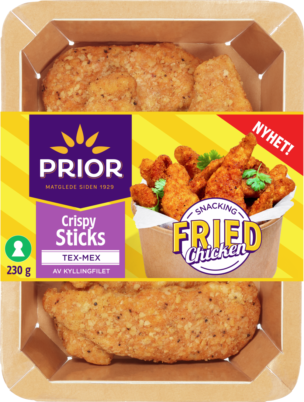 Crispy Chicken Sticks 230g | PRIOR