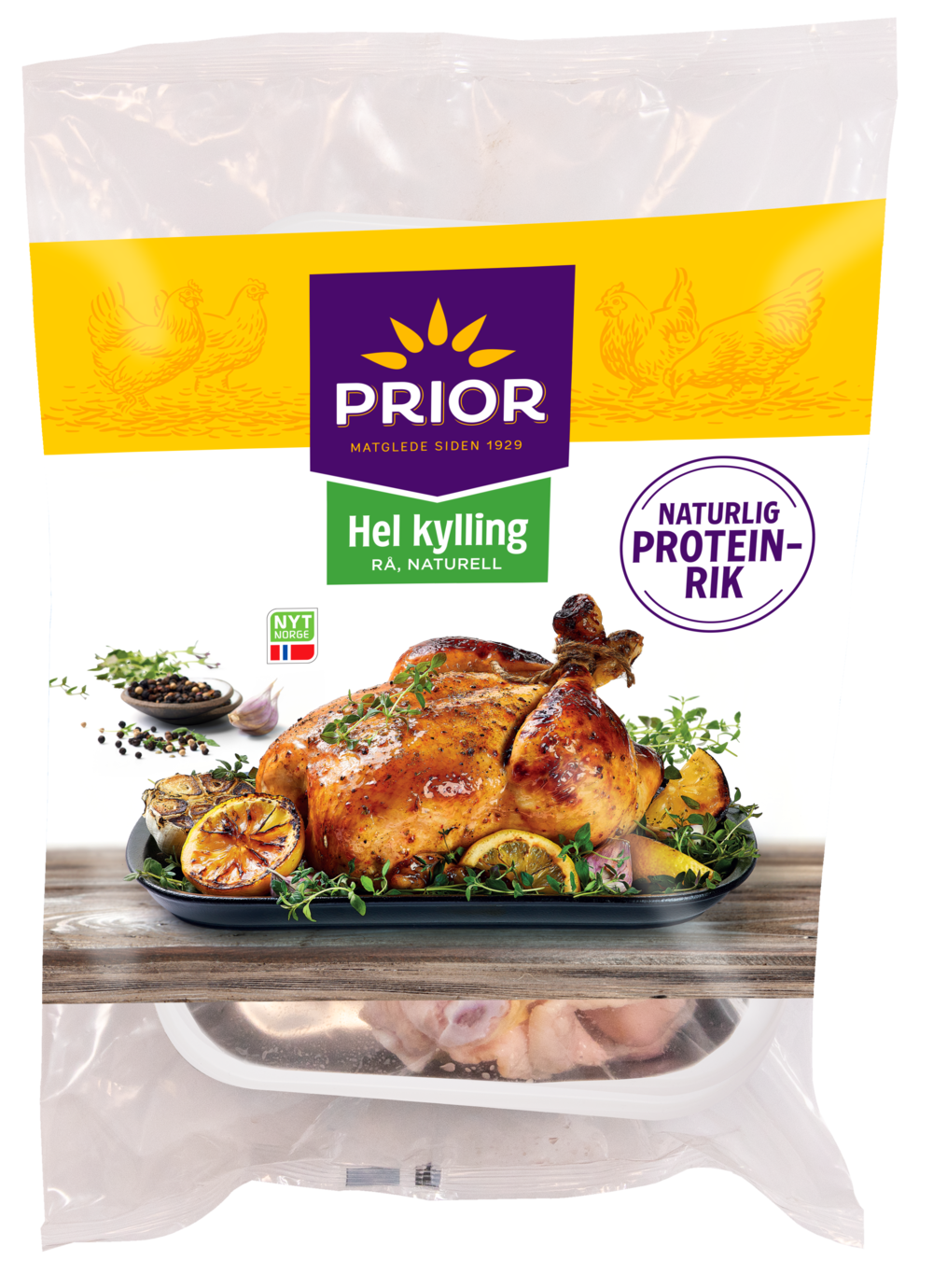 Kylling Hel 1,5-2,0kg Pk | PRIOR